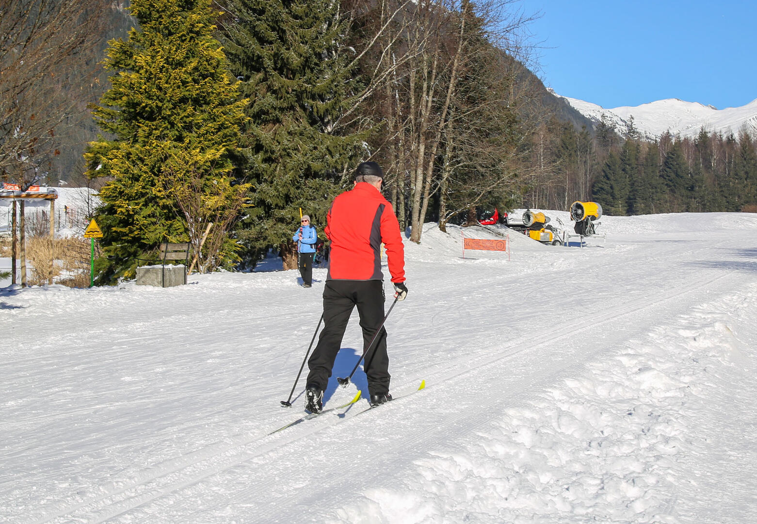 Nordic bulletin and sledging areas : Chamonix Mont Blanc