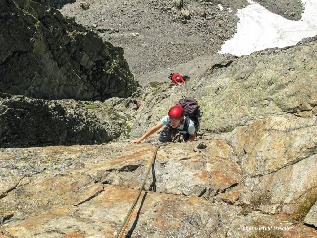 Rock climbing for experienced climbers - Evolution 2 Chamonix-Mont ...