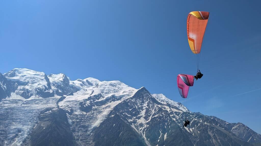 ParagliDream Chamonix-Mont-Blanc : Paragliding baptism in Chamonix à Chamonix-Mont-Blanc