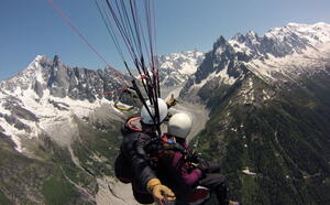 Paragliding : Chamonix Mont Blanc
